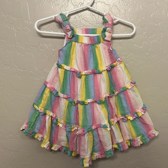 Rare Editions | Dresses | Rare Editions Multicolor Striped Kids Dress ...